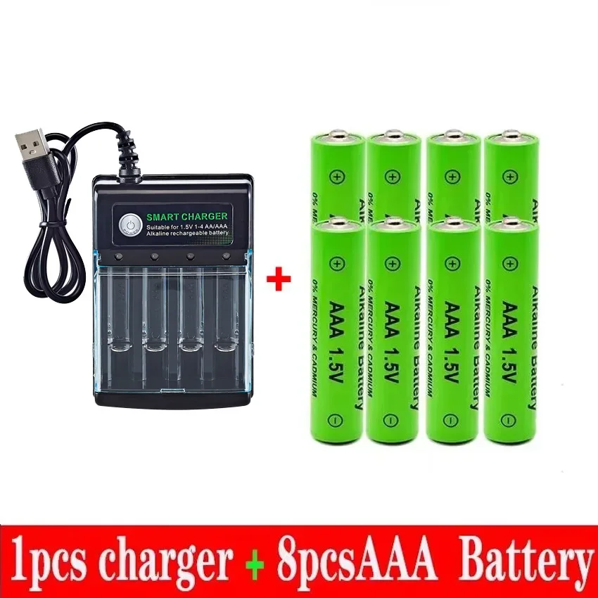 100% AAA Battery 3000 MAh Rechargeable Battery AAA... – Grandado