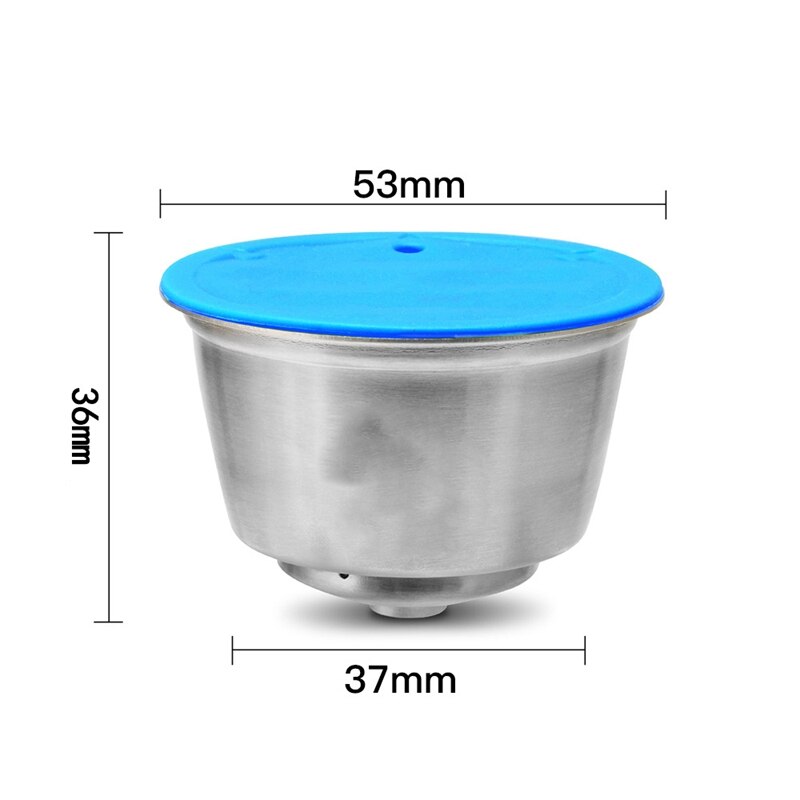 Reusable Coffee Capsule Set with Tamper&Clip,Stain... – Grandado