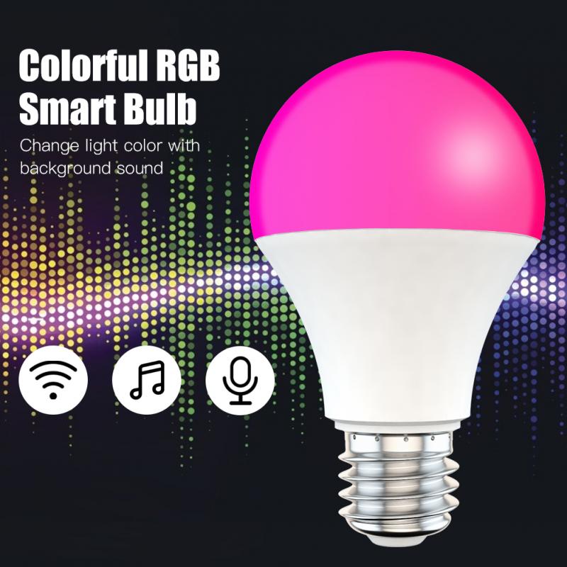 Dimmable B22/E27 Smart WiFi Light Bulb RGB LED Lam... – Vicedeal