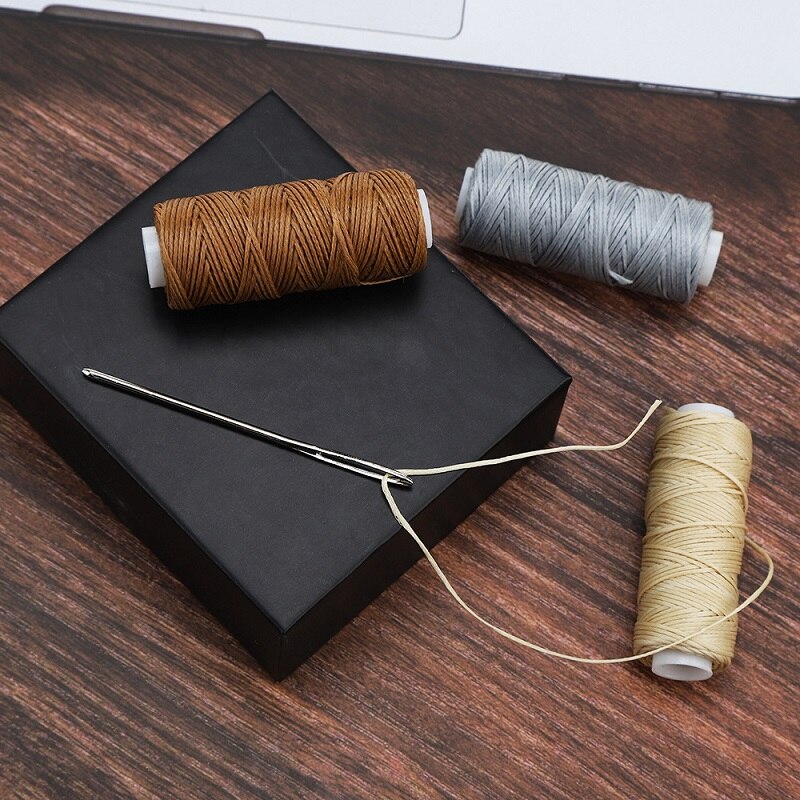 28 pcs Leather Waxed Thread Leather Sewing Waxed T... – Grandado