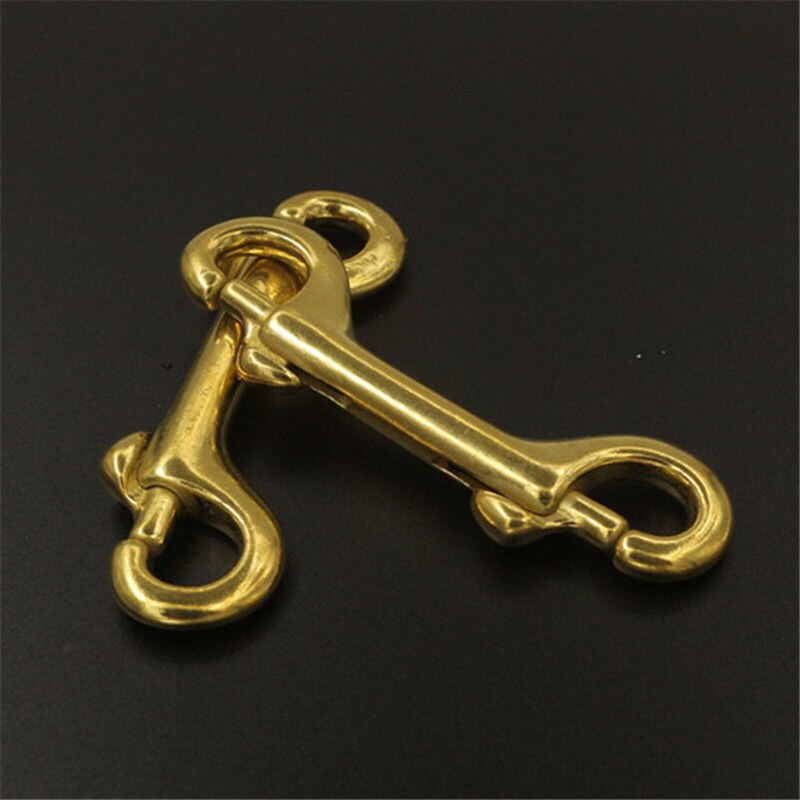 Solid brass Double End Snap Hook Bolt Trigger Clip... – Grandado