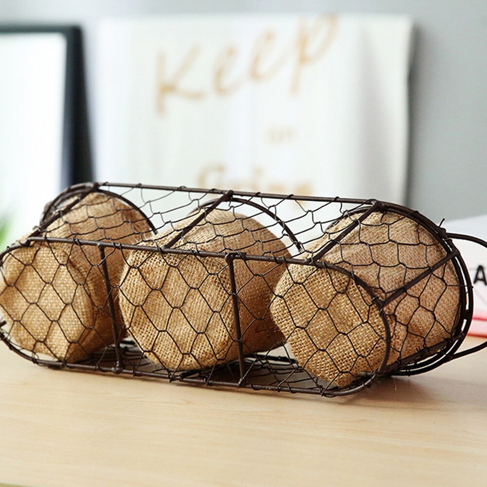 In Stock Vintage Nordic Iron Wire Kitchen Storage ... – Grandado