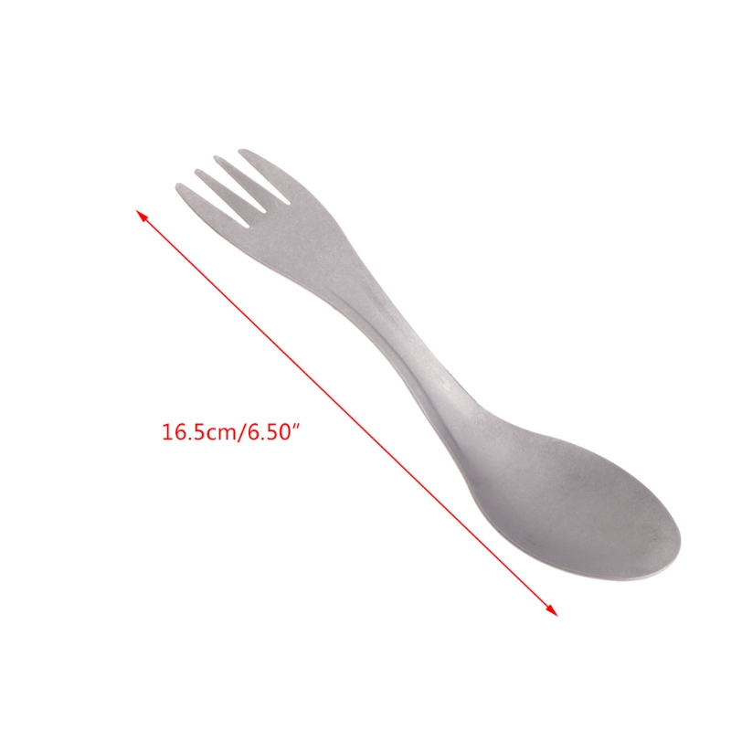 Ultralight Titanium Spoon Fork 2 In 1 Spoon Fork C... – Vicedeal