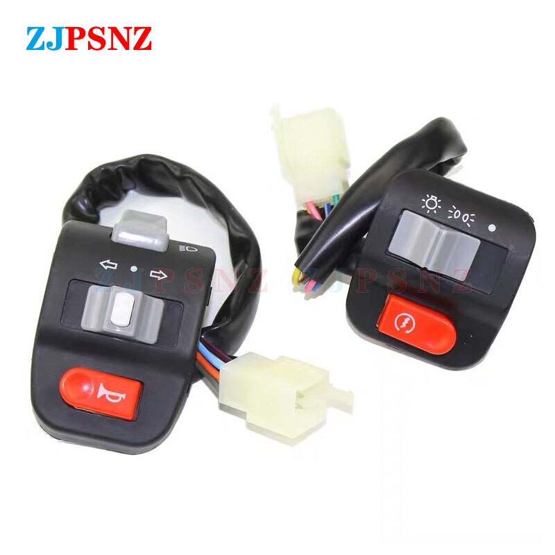 Motorcycle Handlebar Headlight Turn Signal Horn St... – Vicedeal