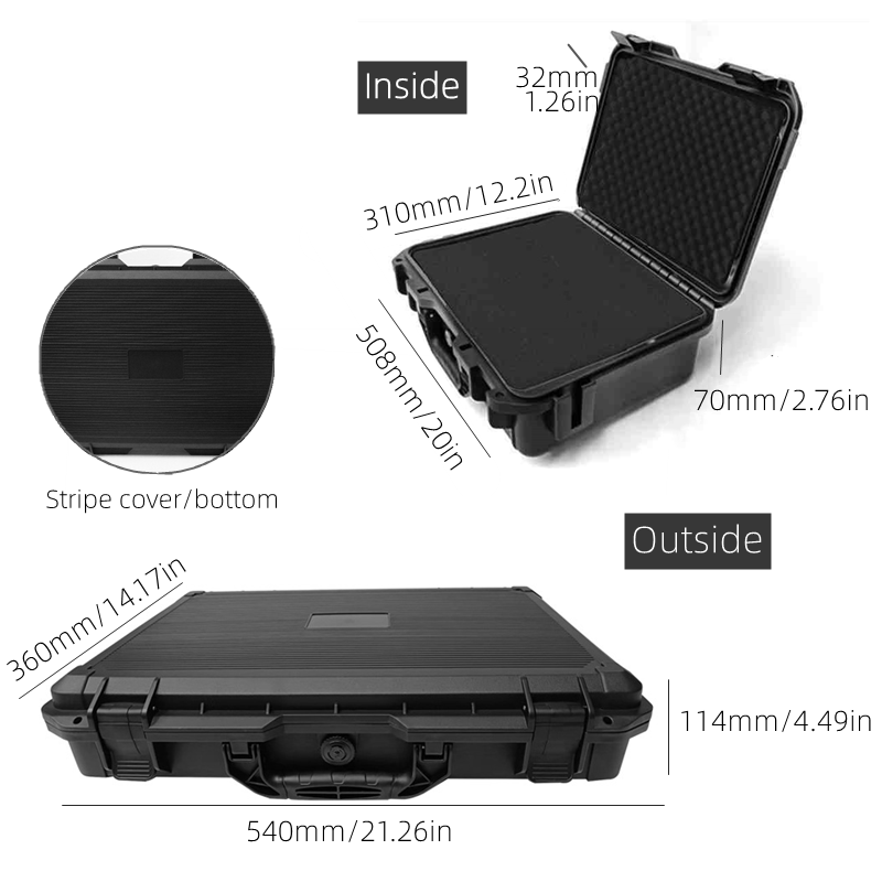 Waterproof Case Hard Carry Tool Box Storage Dry Bo... – Vicedeal