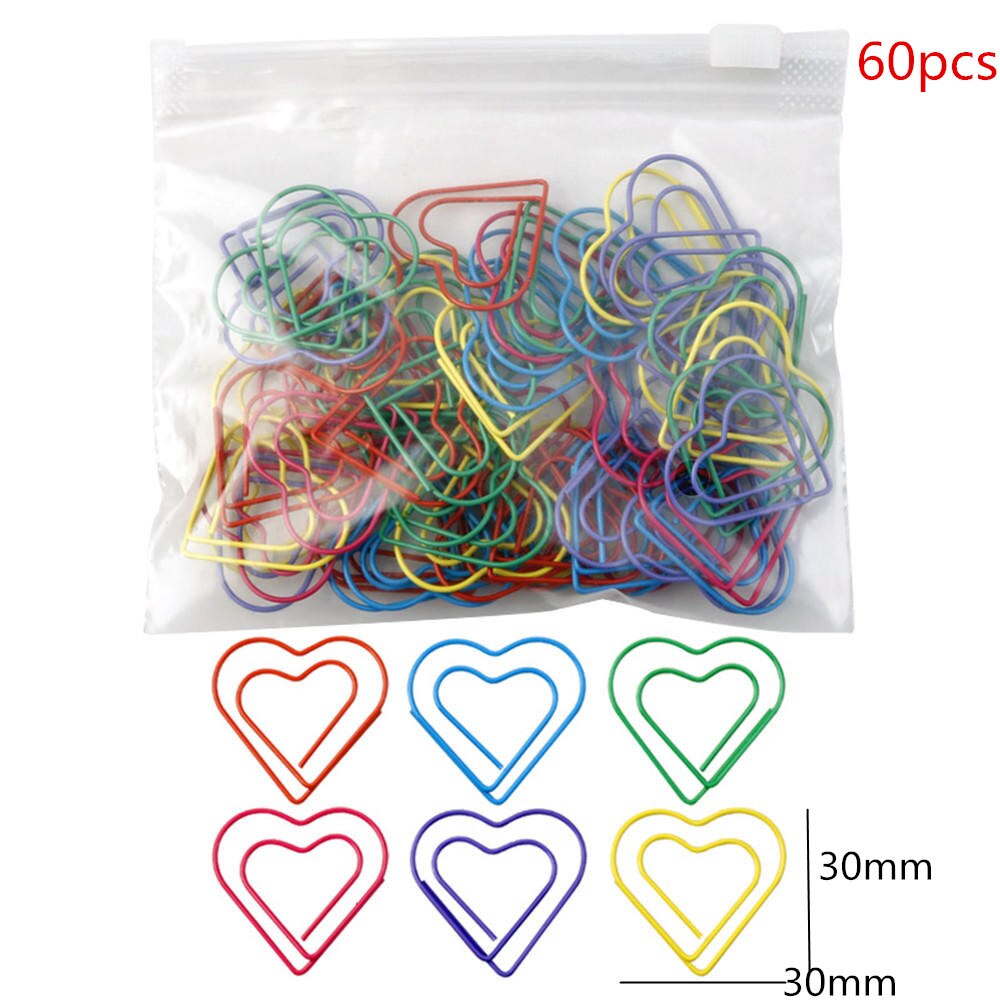50pcs/box Colorful Music Note Shaped Paper Clips D... – Grandado