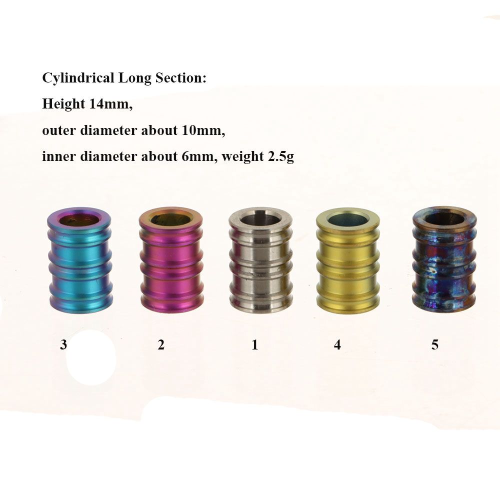 Colorful Titanium Alloy TC4 Knife Beads Knife Lany... – Grandado