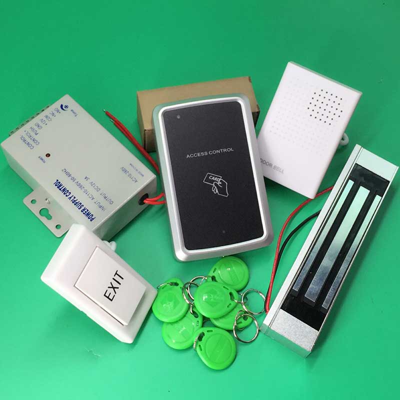 RFID Access Control System Kit Wooden Door Set+300... – Vicedeal