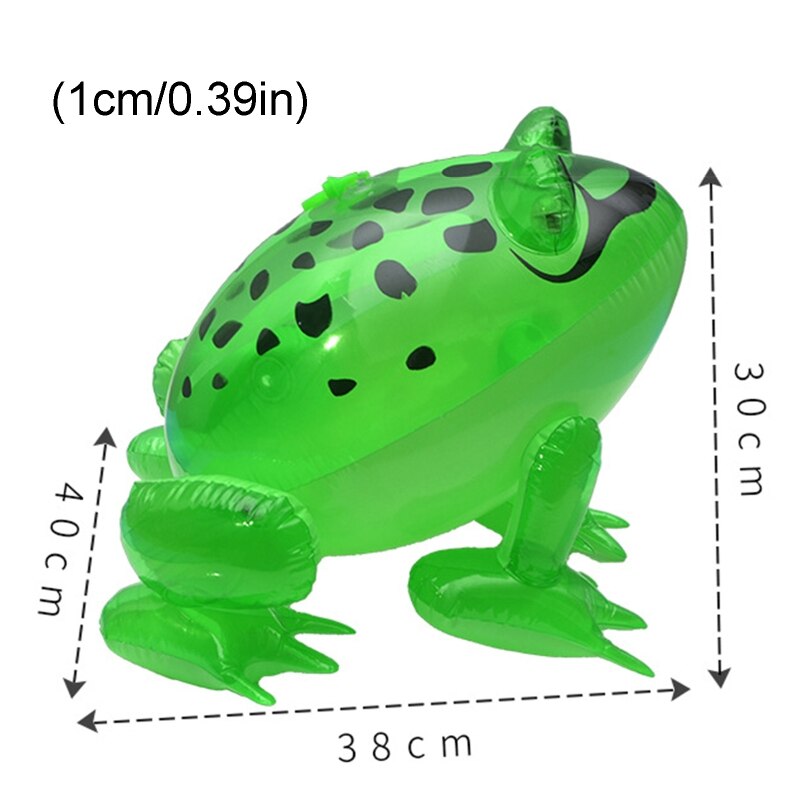 Funny Cute Inflatable Frog with Flashing Light Ani... – Vicedeal