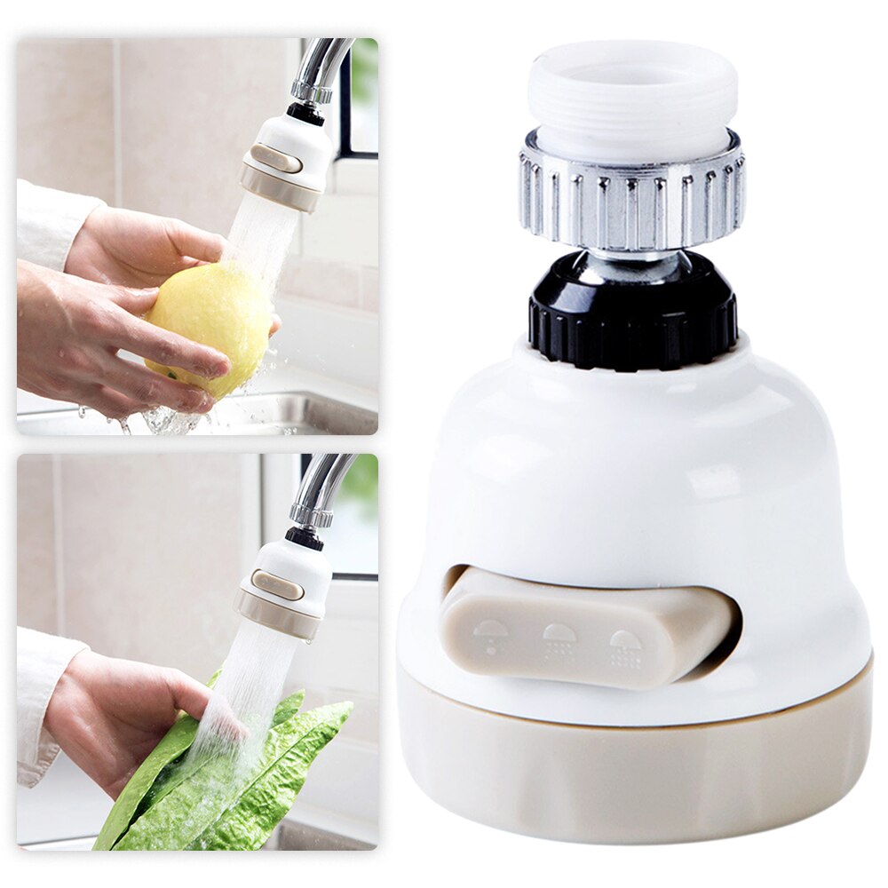 3 Modes 360 Rotatable Tap Faucet Aerator Bubble Fl... – Grandado