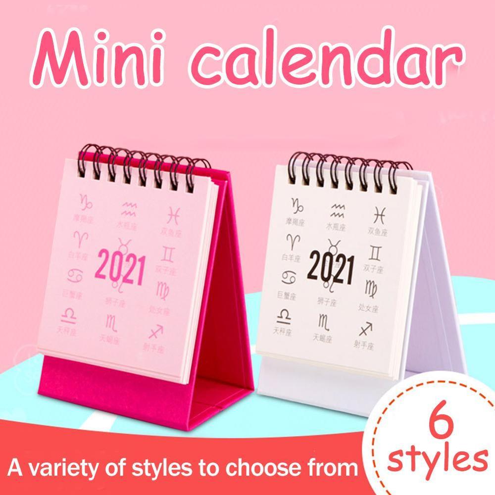 Jaar Mini Kalender Diy Draagbare Bureau Kalenders ... – Grandado
