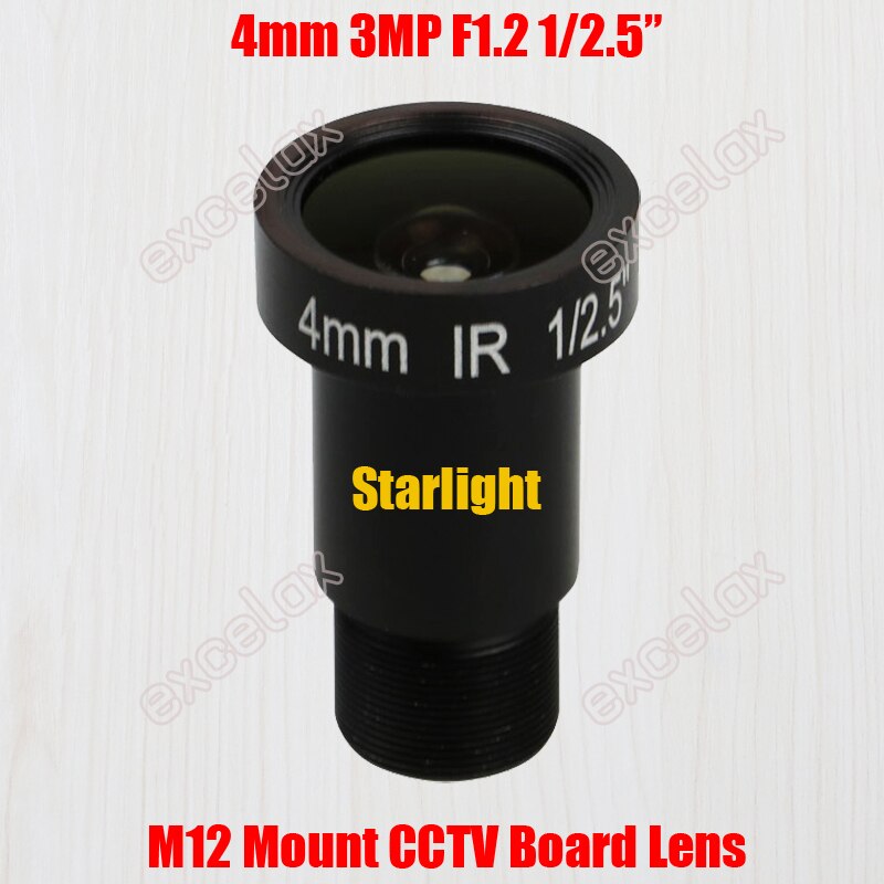 Starlight Lage Verlichting 3MP 1/2. 5 "4mm F1.2 IR... – Vicedeal
