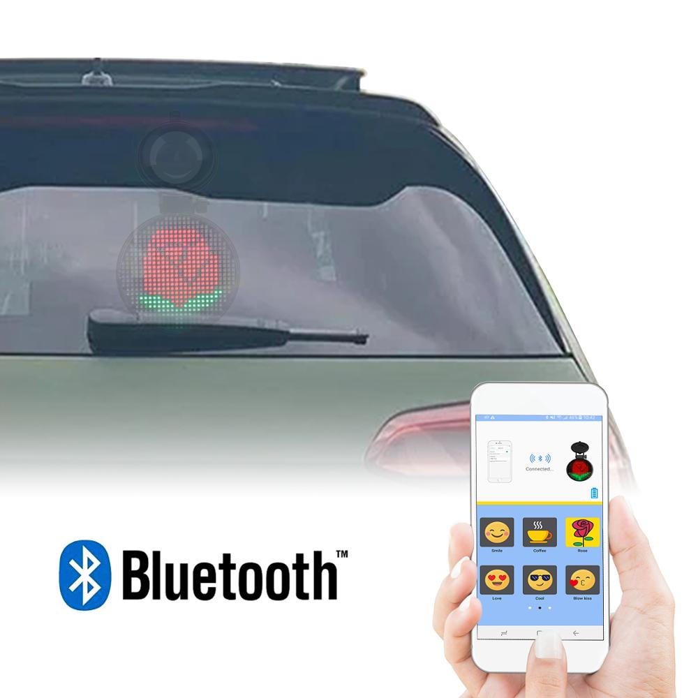 Wireless Car Sign LED Emotion programmable Message... – Vicedeal