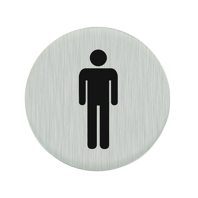 Toilet Sign Self-Adhesive Male Female Restroom Sig... – Grandado