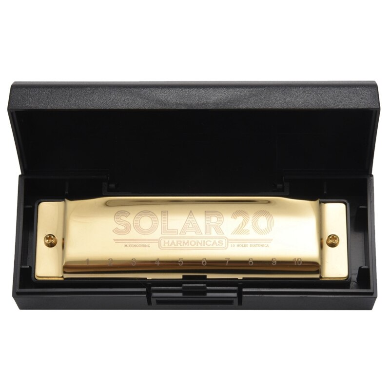 KONGSHENG 10 Holes Harmonica Diatonic Blues Harp M... – Grandado