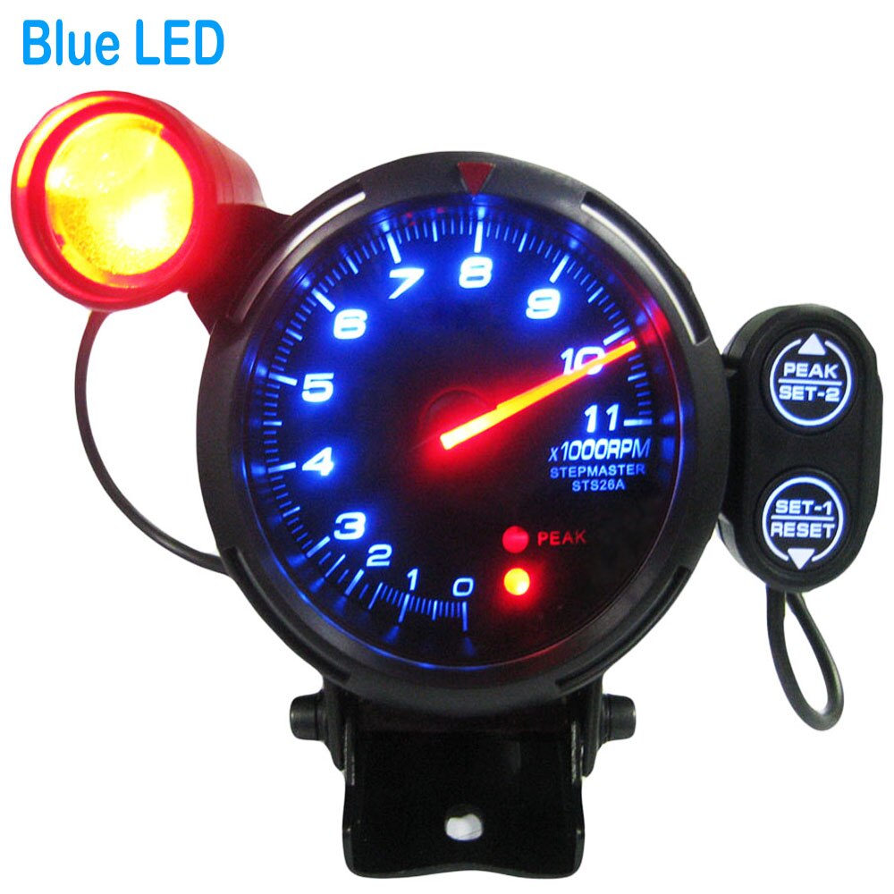 80mm Geschwindigkeit Tachometer Kit Blau LED 11000... – Vicedeal