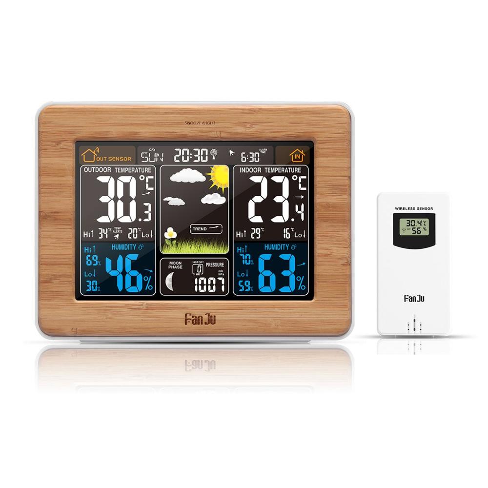 Wireless Weather Station Color Forecast With Alert... – Vicedeal