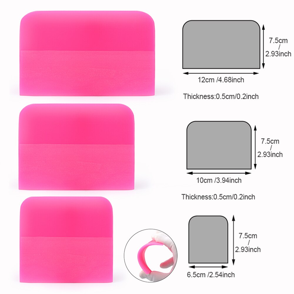 Foshio soft ppf skrapa för biltäckning genomskinli... – Grandado