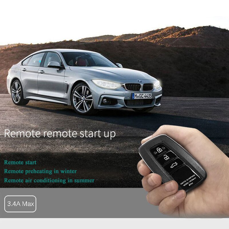 Fernbedienung Smart Auto Alarm Mit Autostart Push ... – Vicedeal