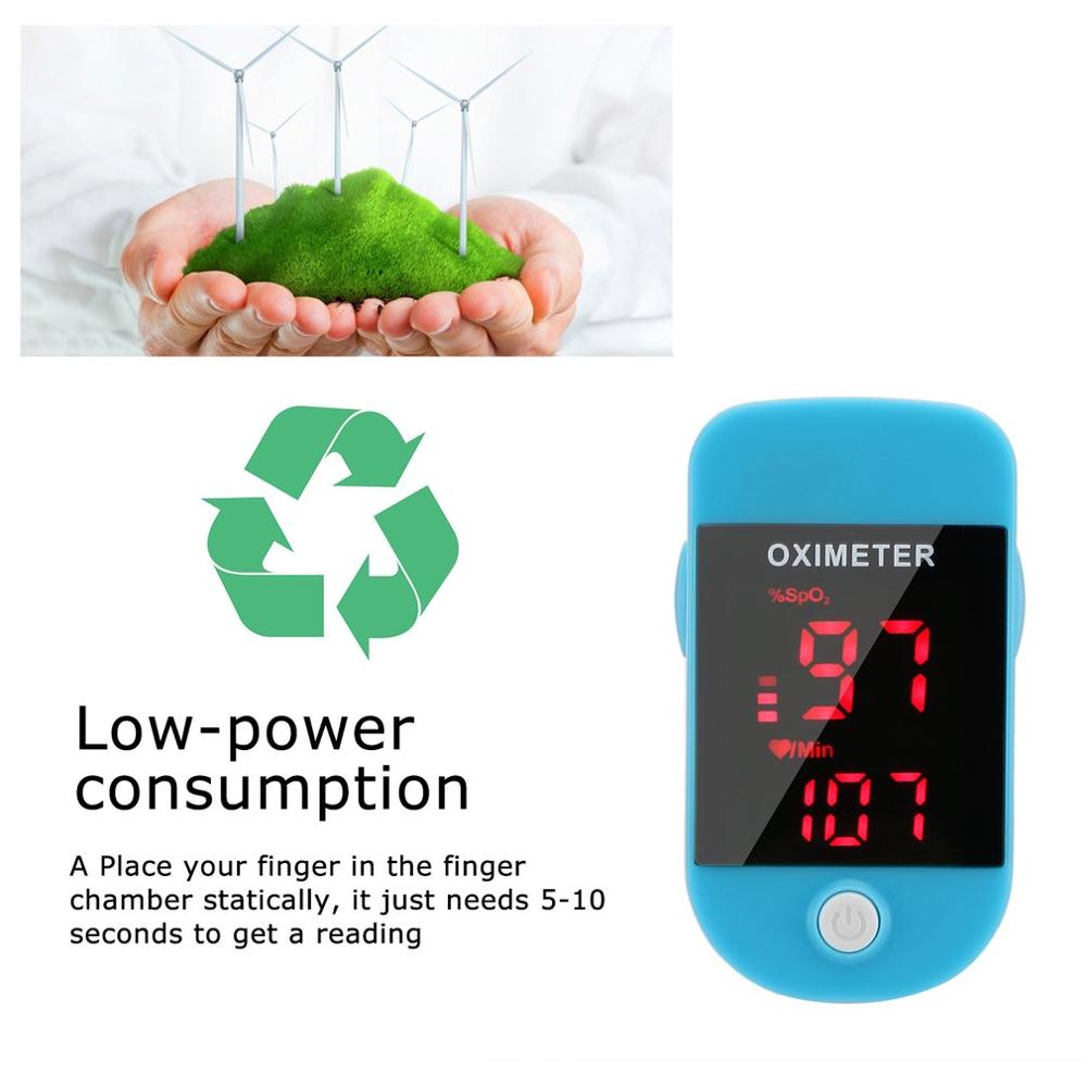 1 Pcs Oximeter Finger Clip Digital Finger-Clip Pul... – Grandado
