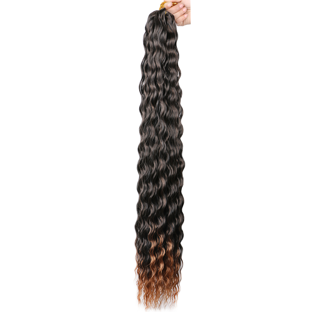 32 Inch Synthetic Pre Stretched Deep Wave Crochet ... – Grandado