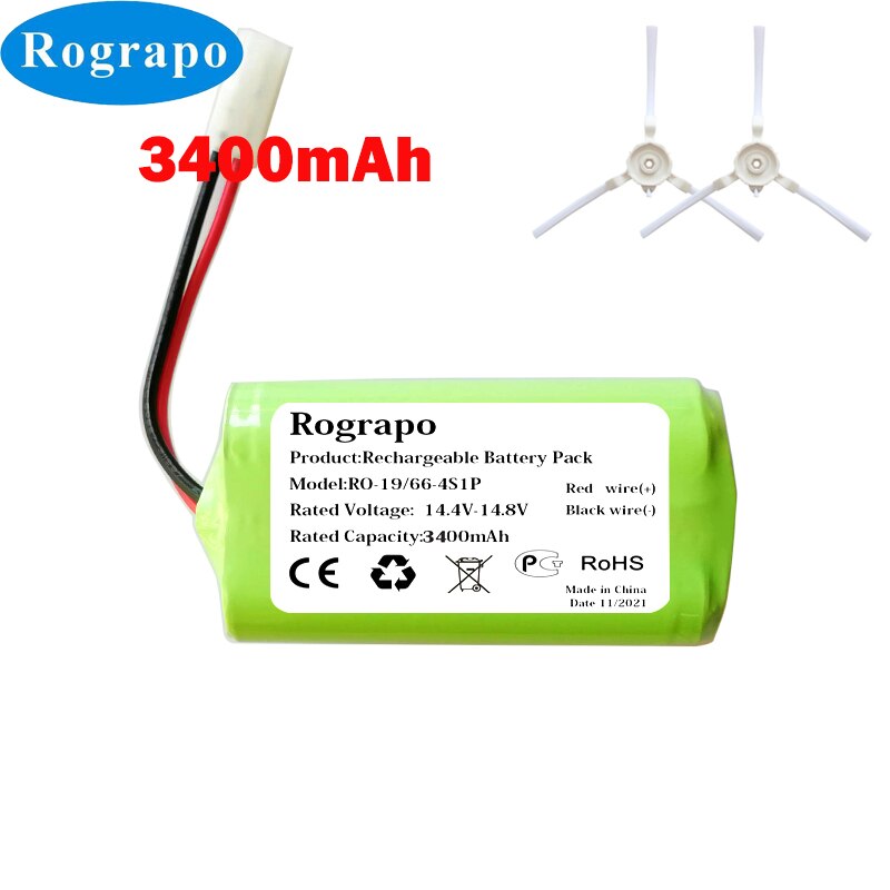 3400Mah RS-RT900866 Li-Ion Batterij En Zijborstel ... – Vicedeal