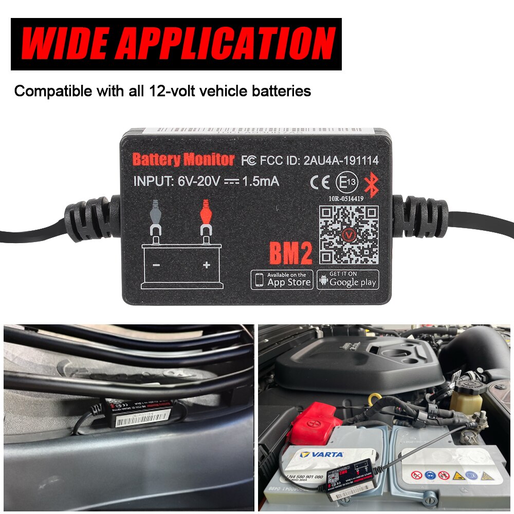Voor Android Ios Telefoon Met Alarm Auto Batterij ... – Vicedeal