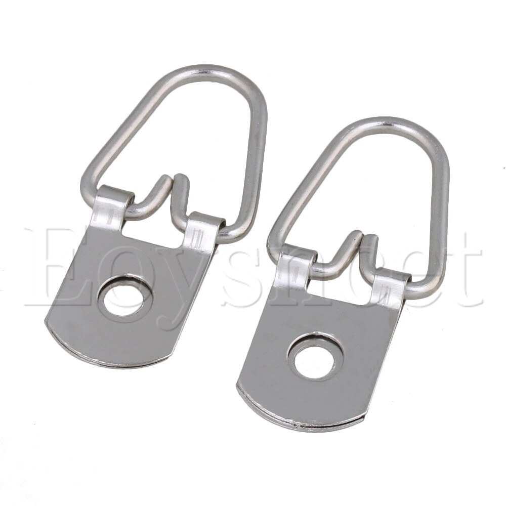 Iron D Ring Hooks Hanger for Photo Picture Frame W... – Grandado