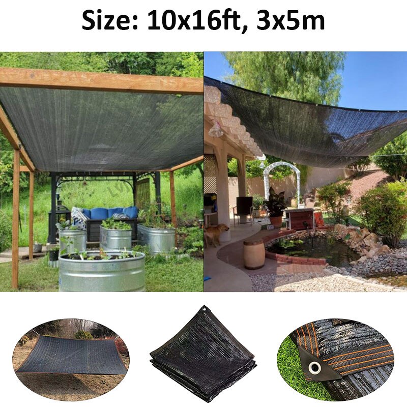 Lvju 10x16ft 3x5m Shade Cloth Net Cover For Koi Fi... – Vicedeal