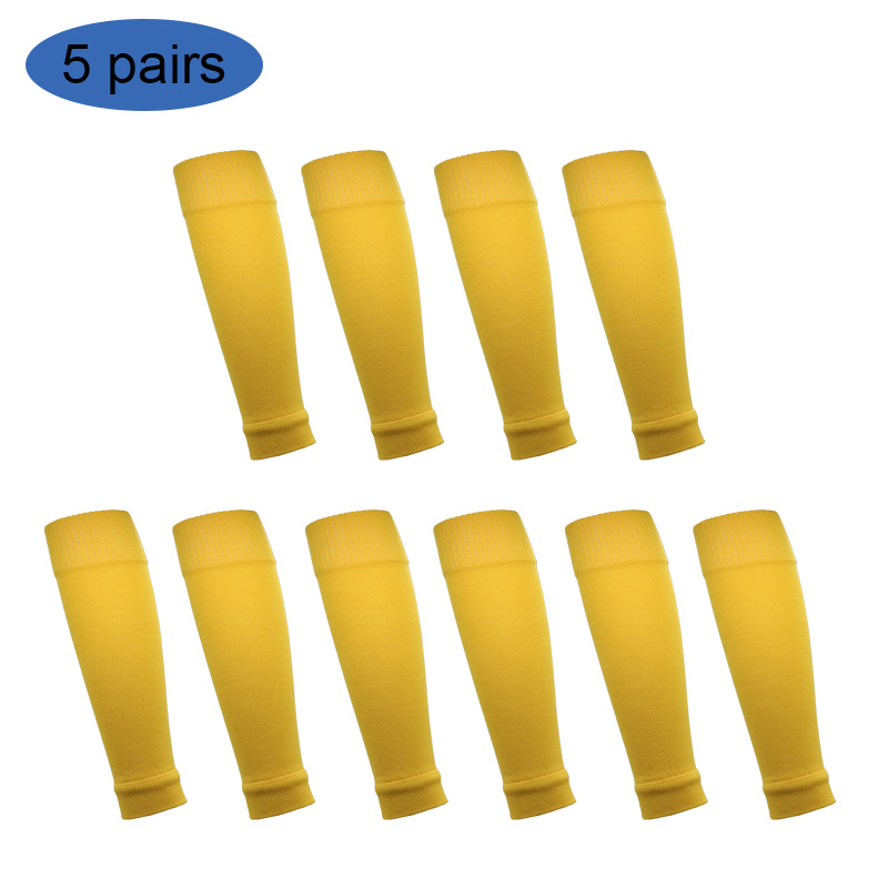 3 pairs Football Socks Shin Pads Leg Cover Men Wom... – Vicedeal