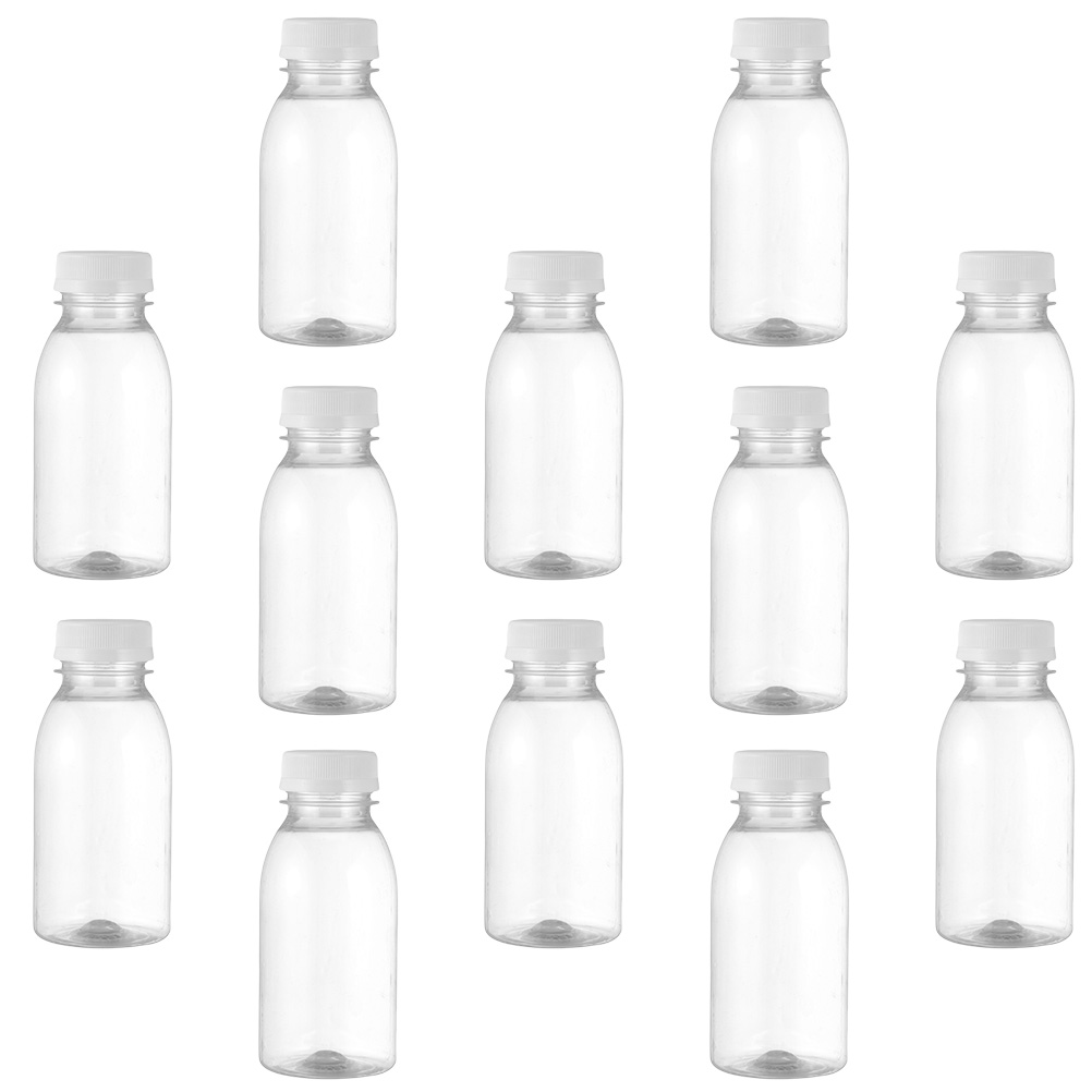 12Pcs 250ML Transparent Storage Cans Plastic Bever... – Grandado