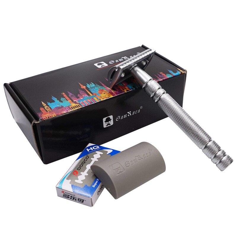 Veiligheid Scheermes Scheren Mannen Klassieke Meta... – Grandado