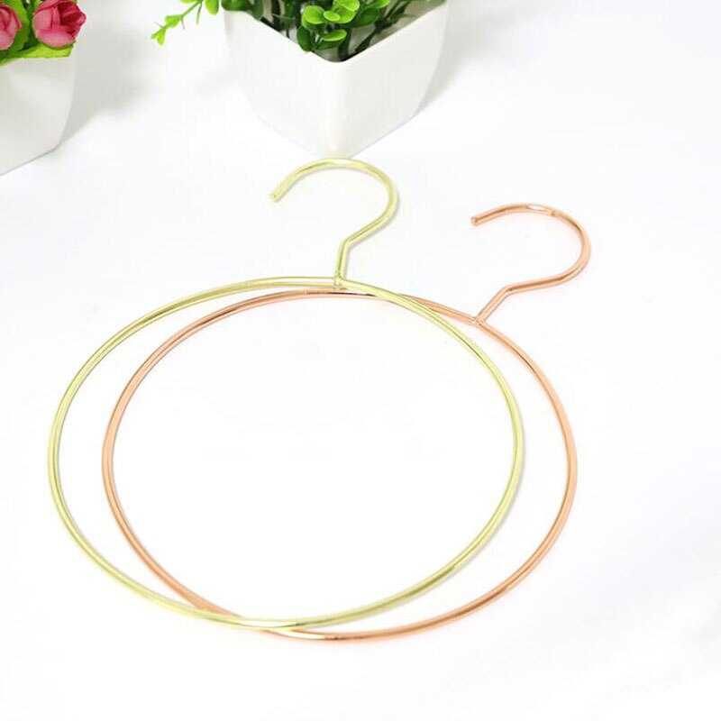 5 Pcs/Lot Gold Metal Simple Round Belt Scarf Ring ... – Grandado
