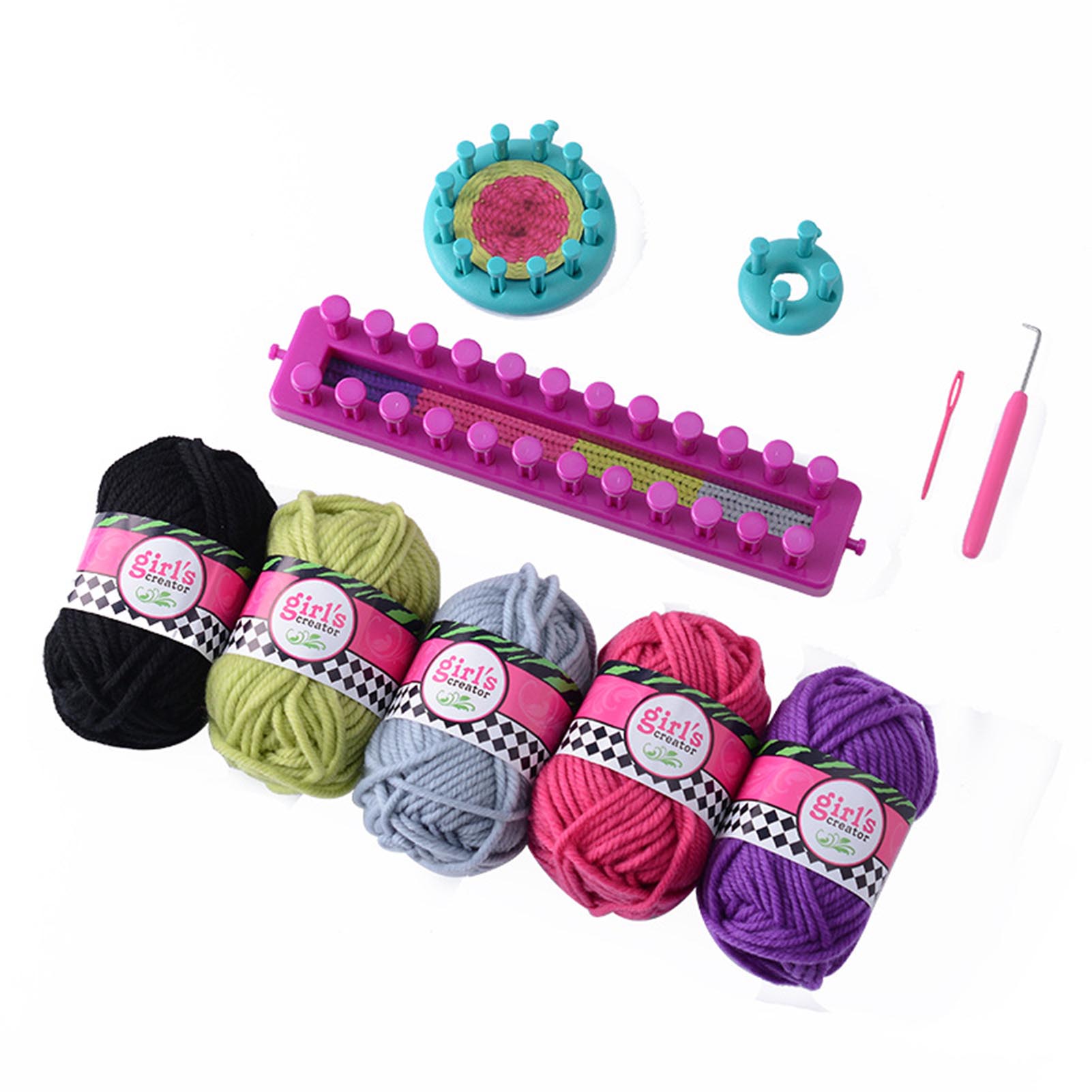 DIY Knitting Tools Educational Excellent Scarf Wea... – Grandado