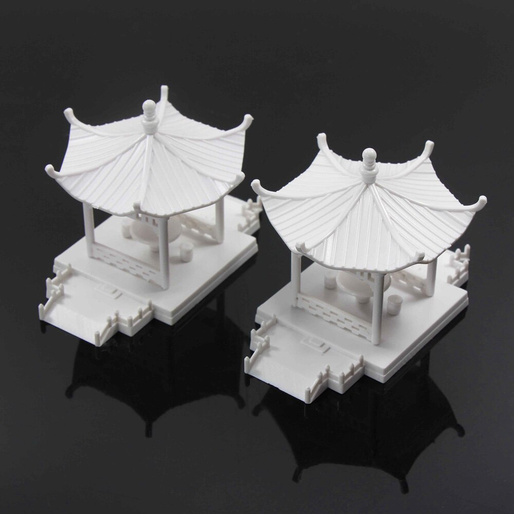 GY01 2 sets Pavilion Model Gloriette Chinese Const... – Vicedeal