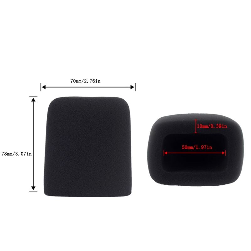 2PCS Microphone Sponge Cover Windshield Mic Cap fo... – Grandado
