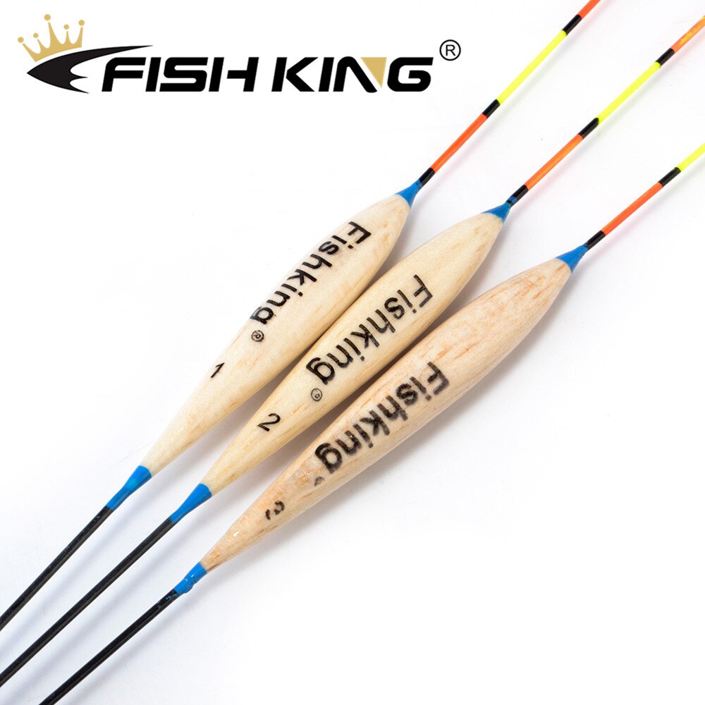 FISH KING 3pcs/pack Fishing Float Barguzinsky Fir ... – Grandado
