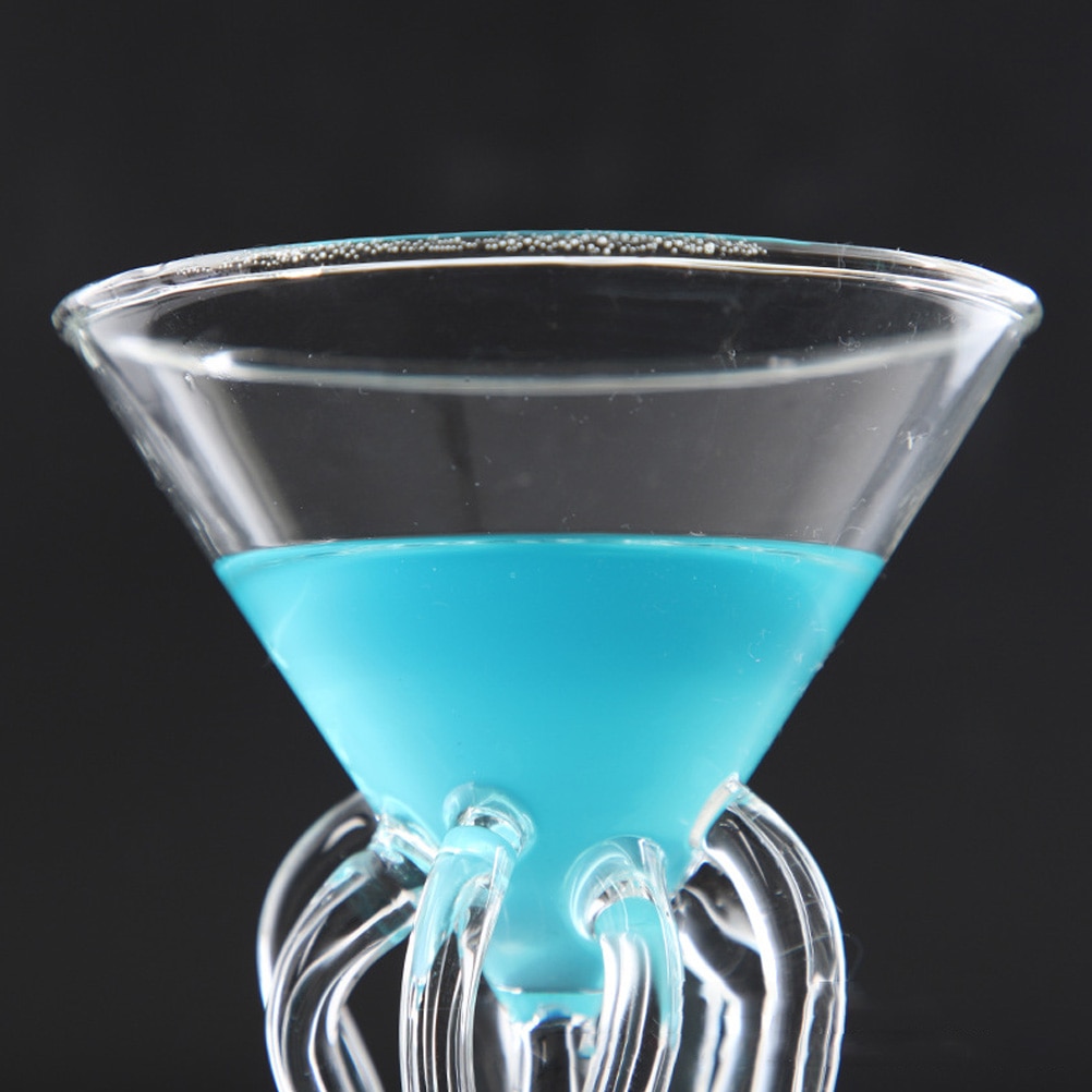 100ML Octopus Cocktail Glass Transparent Jellyfish... – Grandado