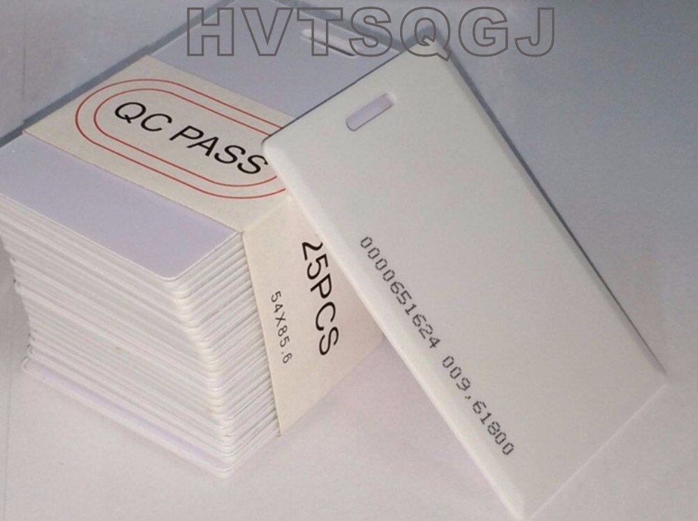 25 stks 125 khz Proximity clamshell Kaart, dikke i... – Vicedeal