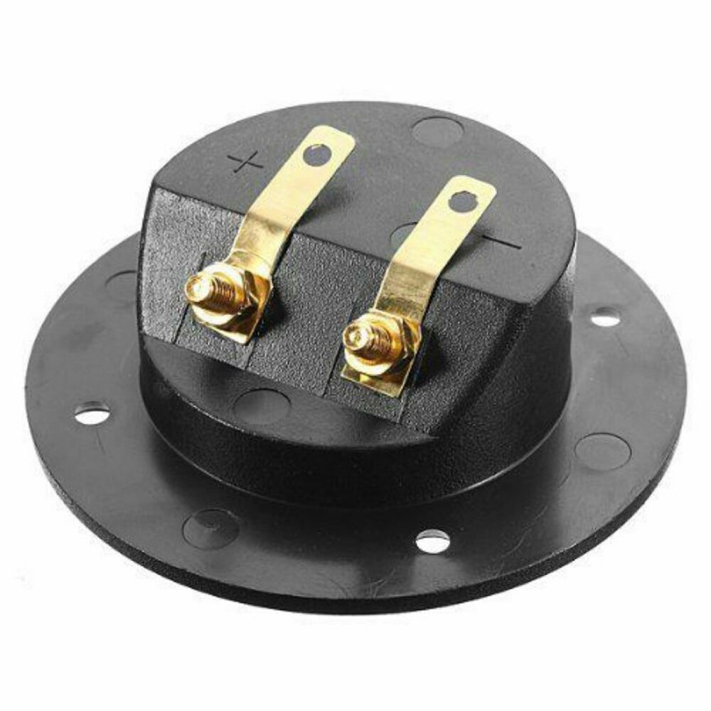 2Pcs/set Subwoofer Speaker Box Terminal Round Cup ... – Grandado