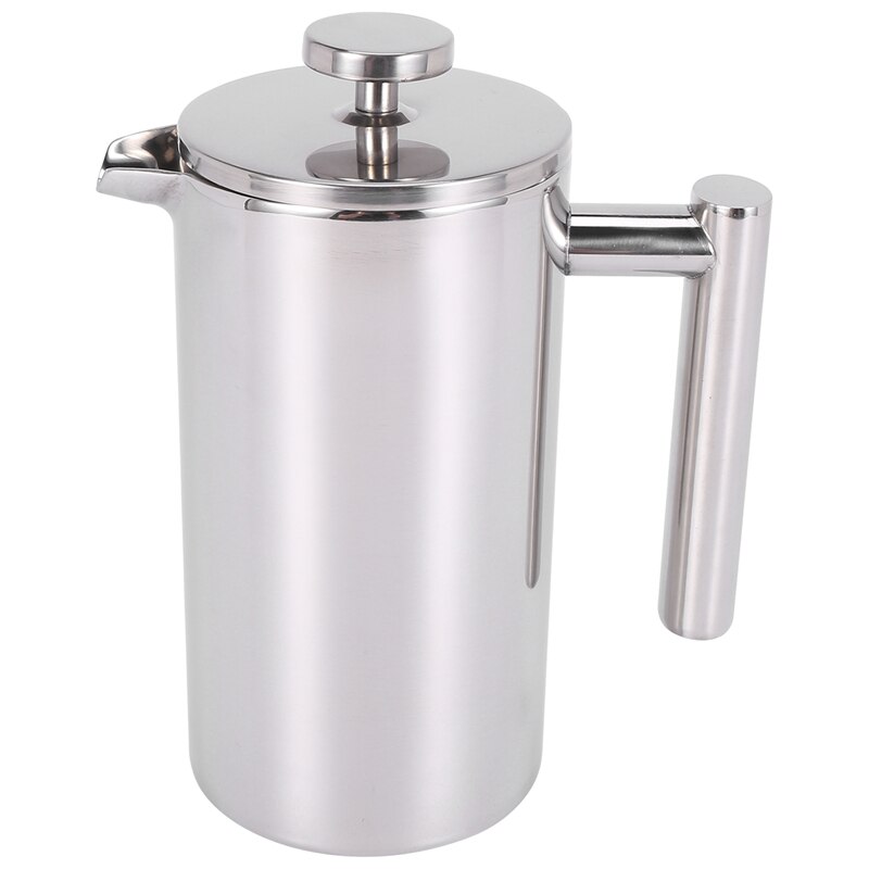 800Ml 6 Cups French Press,27 Oz,Double Wall Stainl... – Grandado