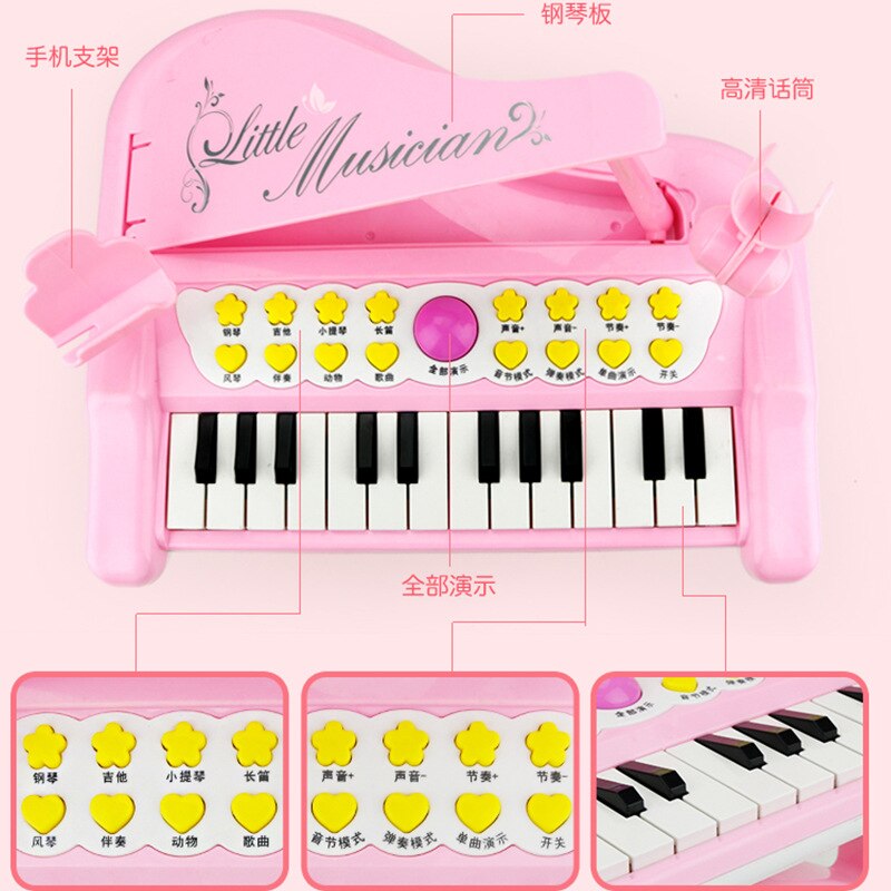 CHILDREN'S Electronic Keyboard Musical Instruments... – Grandado