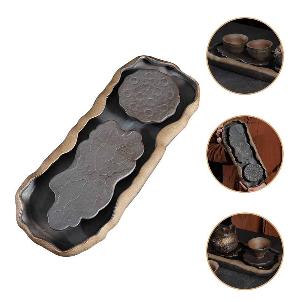 Tea Tray Ceramic Vintage Teapot Holder Teapot Mat ... – Vicedeal