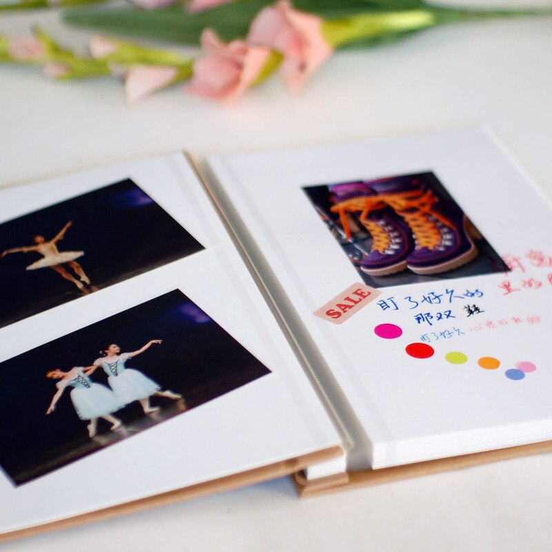 Kraft Paper Manual DIY Photo Album Adhesive Film P... – Grandado