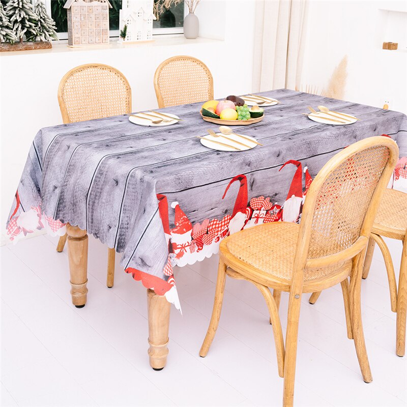 144X180Cm Kerst Tafelkleed Gedrukt Tafel Dekken Di... – Vicedeal