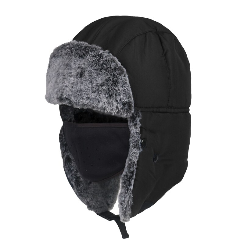 -warme muts 1 st. heren dames bomber flap hoed win... – Vicedeal