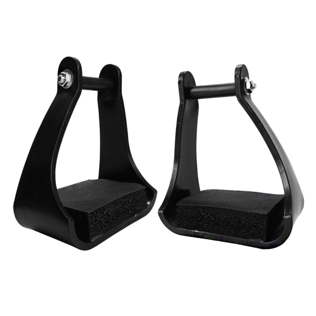 Western Saddle Stirrups Western Steel Riding Stirr... – Grandado
