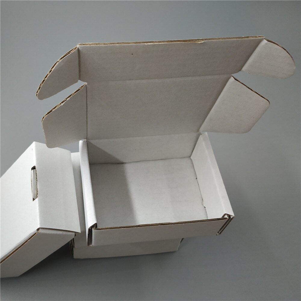 17cm 50pcs blank white Paper Post Pack Box Storage... – Vicedeal