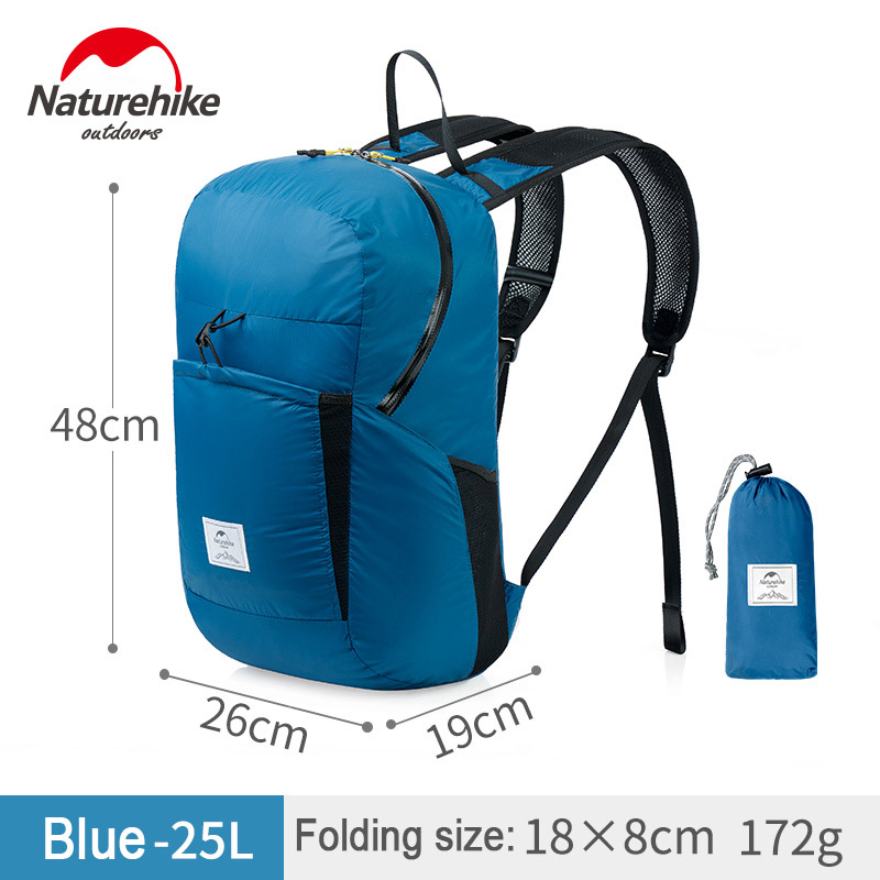 Naturehike Packable Backpack 25L Lightweight Folda... – Grandado