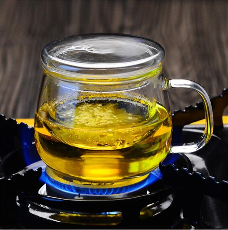 Tea Cup 300 ml Milk Cup With Infuser Lid Coffee Te... – Grandado